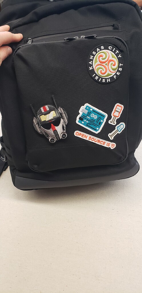 Backpack Patches - Textiles - MakeICT