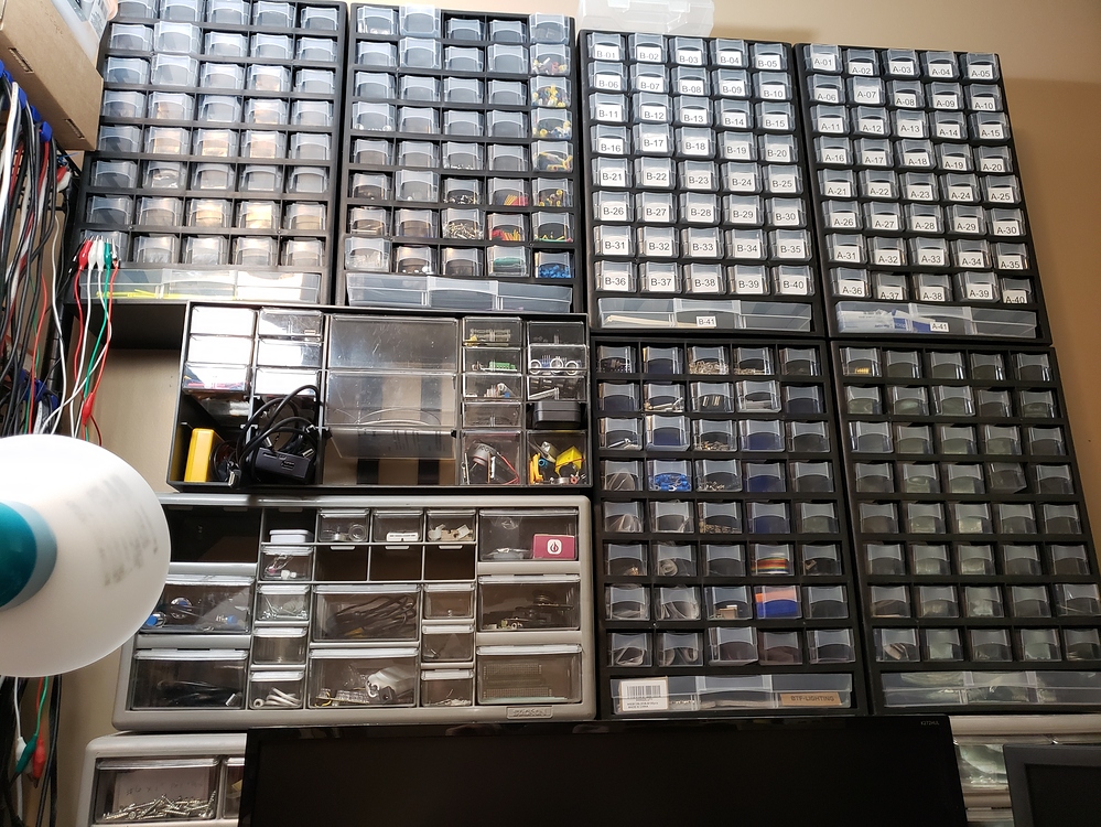 Small parts storage solution - What are you making? - MakeICT