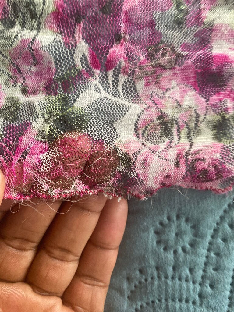 Why is it falling apart? - Textiles - MakeICT