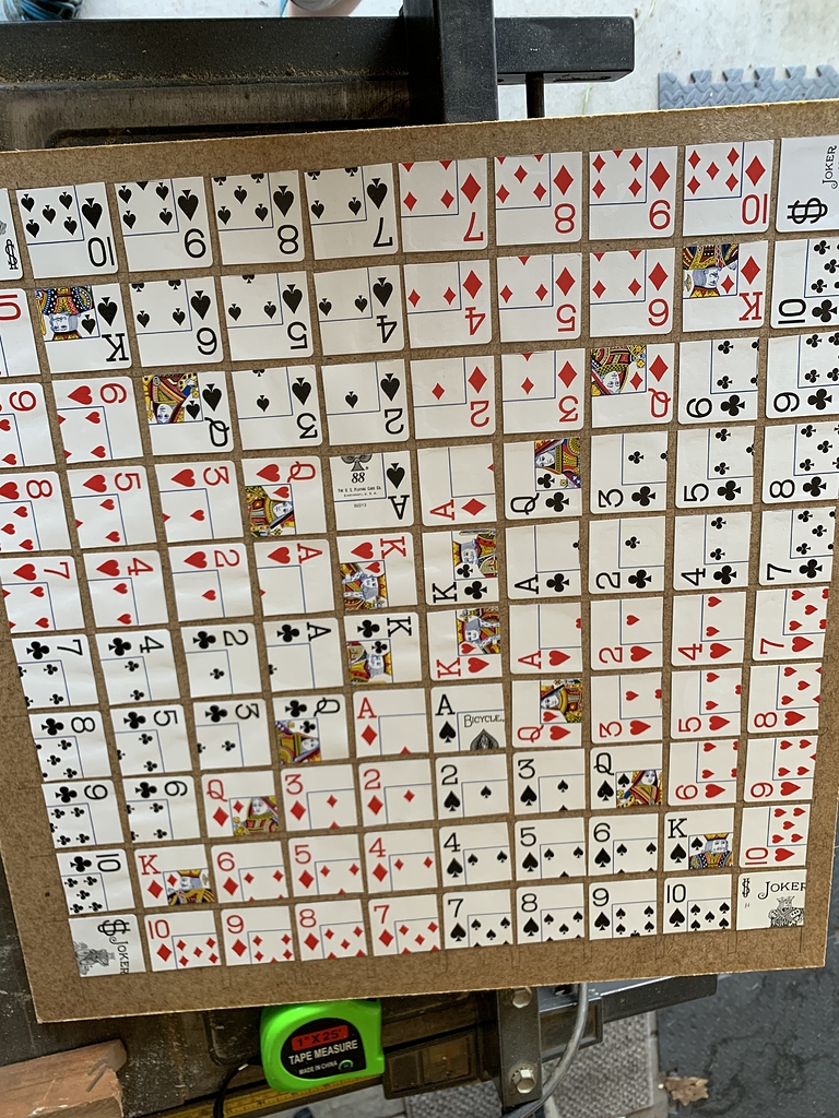 Sequence Game Board - What are you making? - MakeICT