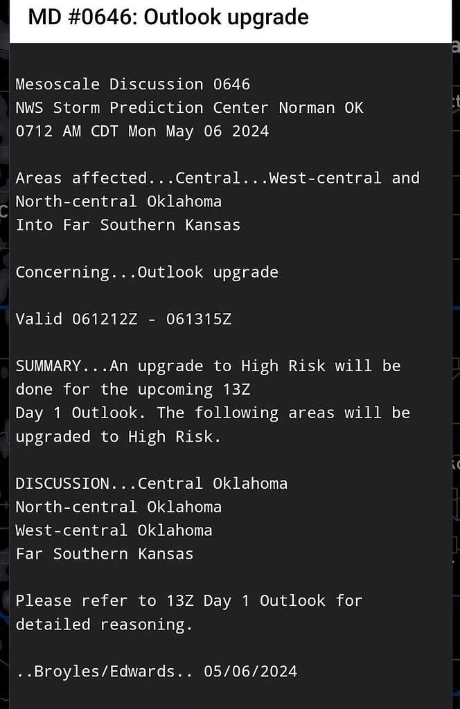 May 6 Weather Outlook - MakeICT