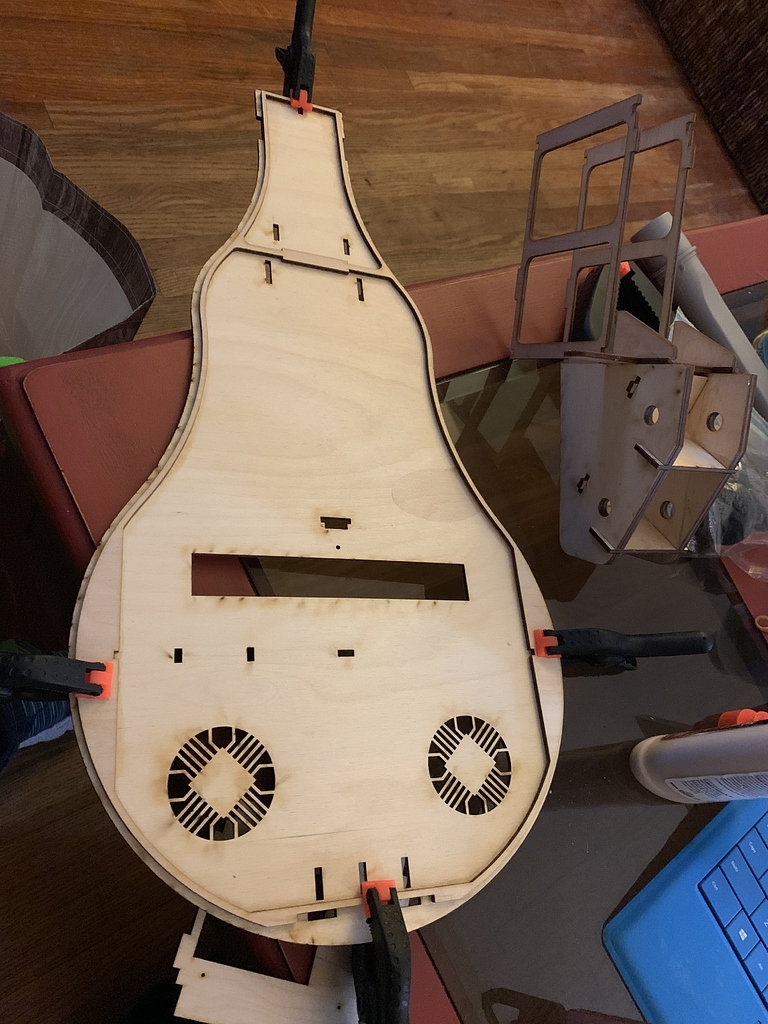 Laser cut Hurdy-Gurdy instrument - What are you making? - MakeICT