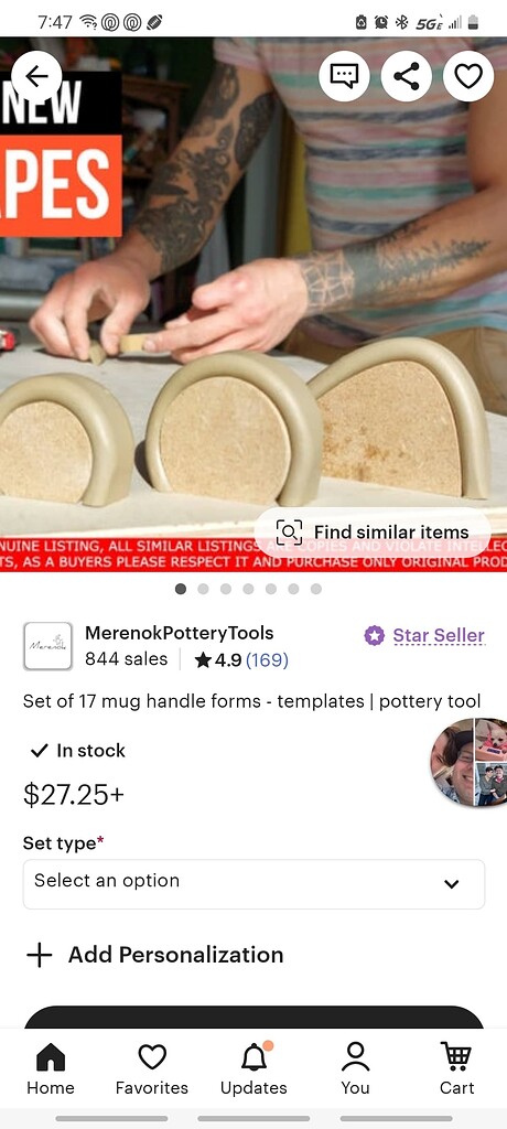 Handle forms - Ceramics - MakeICT