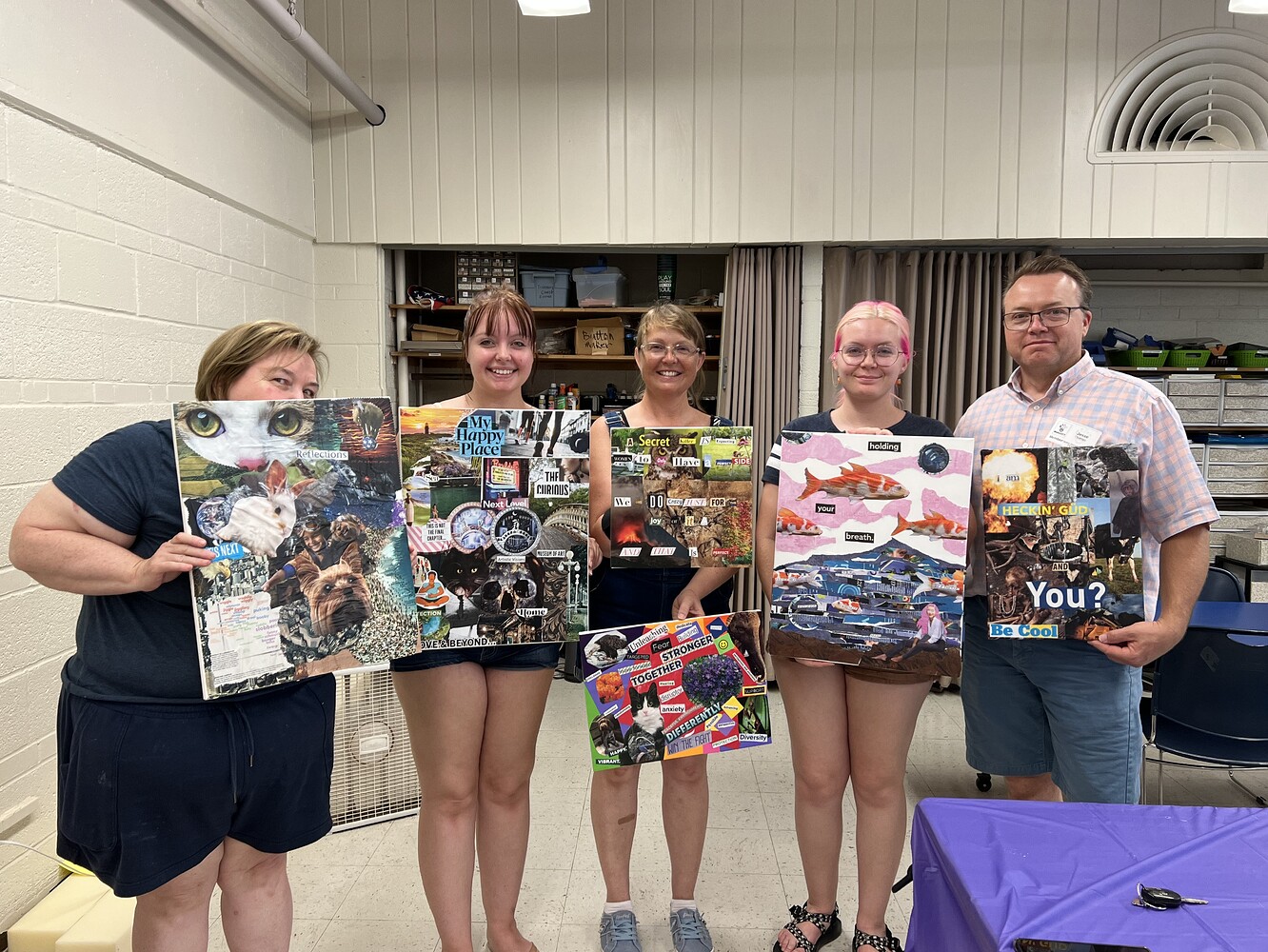 Collage Art class! - What are you making? - MakeICT