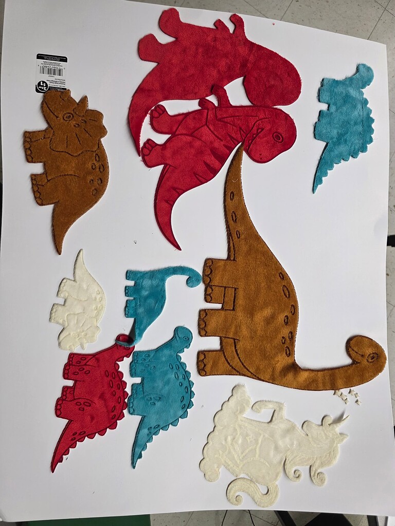 New Skill Unlocked: Laser Appliques - Laser Cutter - MakeICT