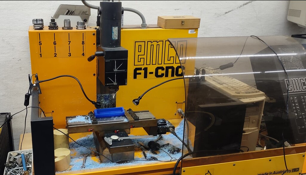 Cnc emco f1-cnc mill - For Sale - MakeICT
